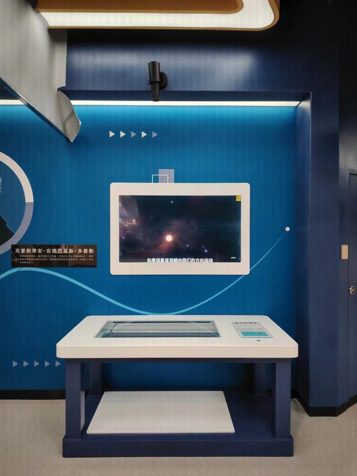 Doppler Effect Interactive Exhibit Physics Education Display