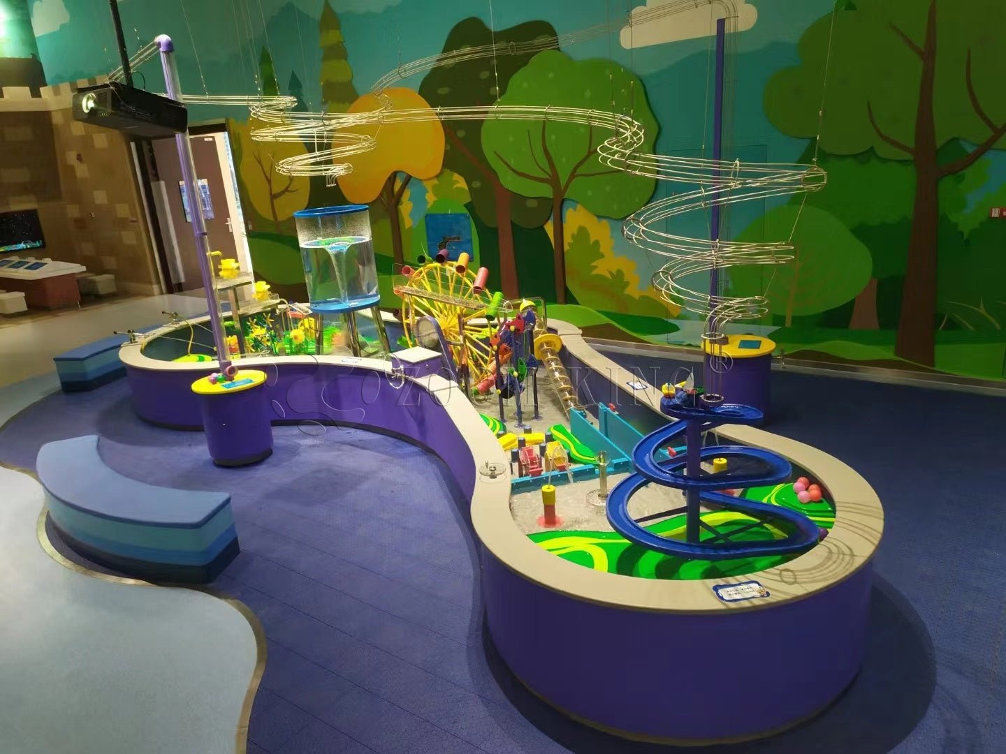 Water Exhibit Interactive STEM display Designed by Expert