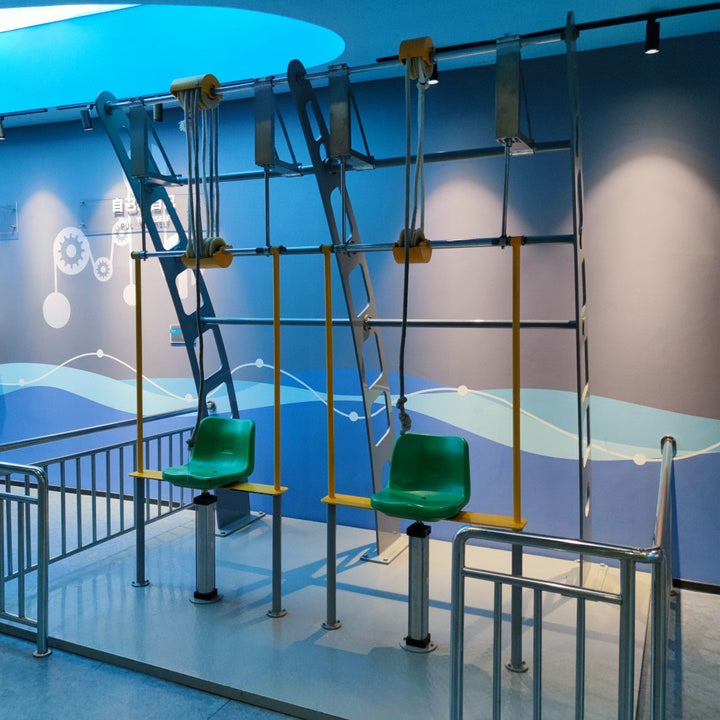 Pull Yourself Up: Interactive Pulley System Exhibit