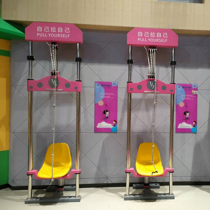 Pull Yourself Up: Interactive Pulley System Exhibit